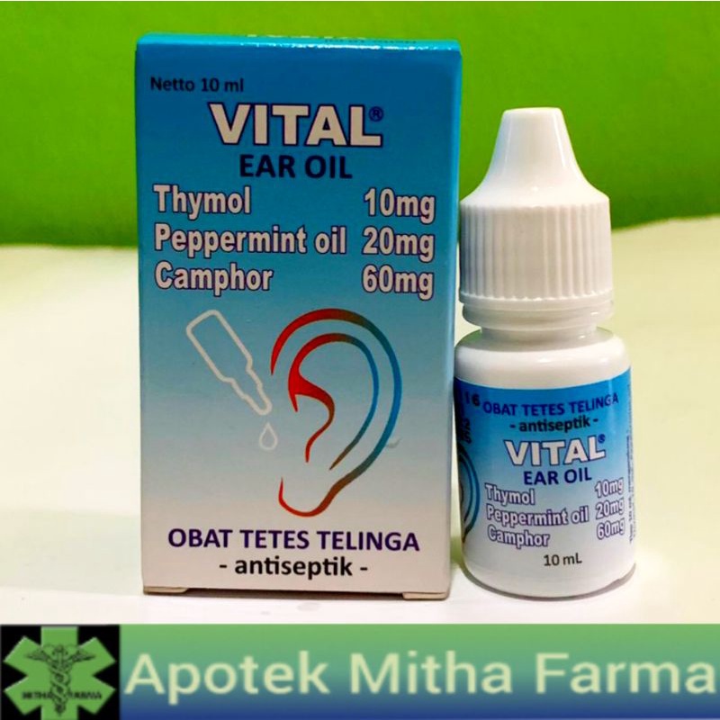 Jual VITAL OIL EAR DROP TETES TELINGA | Shopee Indonesia