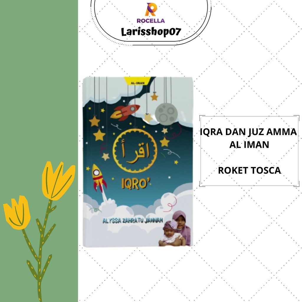 Jual Iqro Custom Hard Cover & Soft Cover, Iqro + Juz Amma dan ...