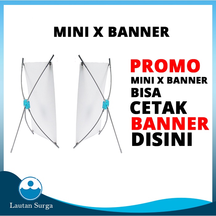 Jual STAND BANNER MINI A3 X BANNER KECIL MINI A4 MINI X BANNER MURAH ...