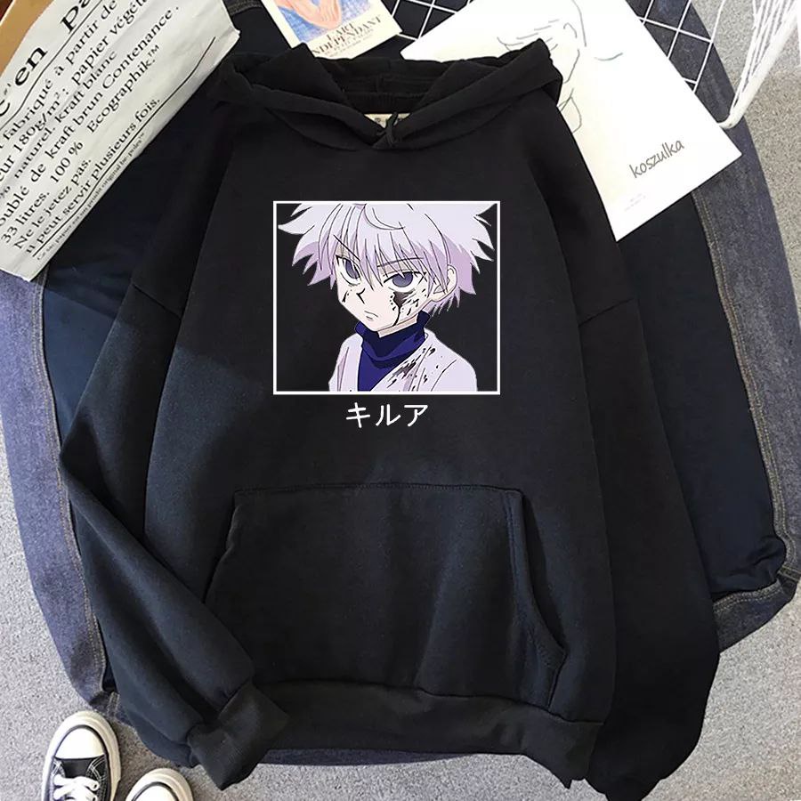 Jual Hoodie Killua Zoldyck Hunter X Hunter Gon Freecss Assassin Hoodie ...