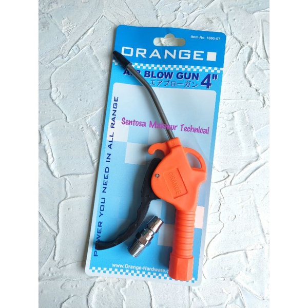 Jual ORANGE 4" Air Blow Gun Duster Semprotan Angin Debu Kompresor Udara ...