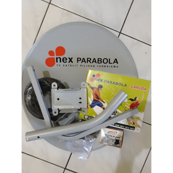 Jual PAKET PARABOLA NEX merah | Shopee Indonesia