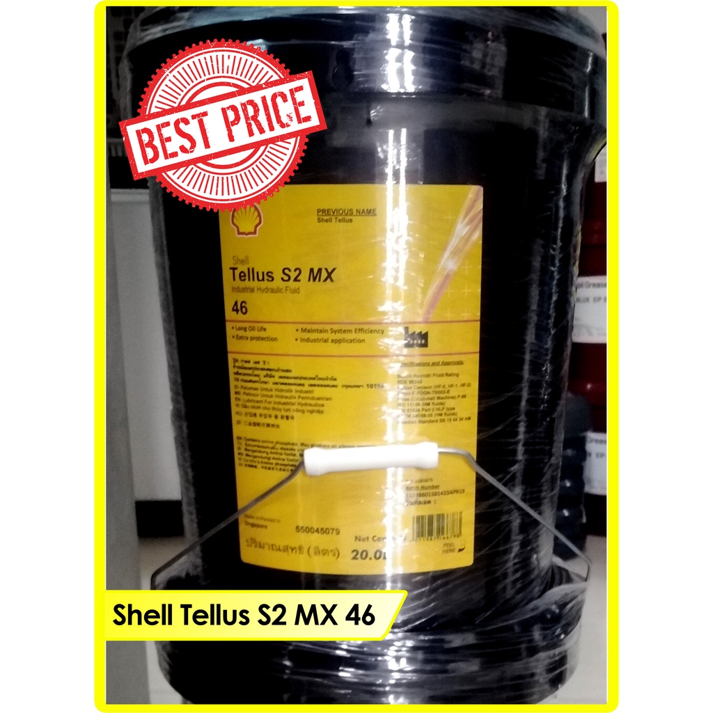 Jual SHELL TELLUS S2 MX 46 ( 209 Liter - Ready Stock ) | Shopee Indonesia