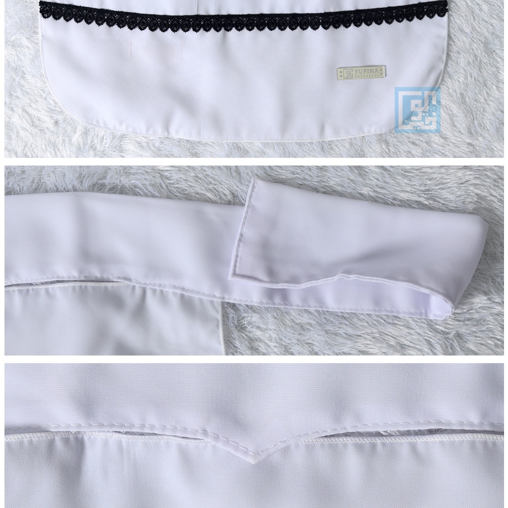 Jual Niqab Bandana Eagle Renda Hitam Woolpeach By Yufina | Shopee Indonesia