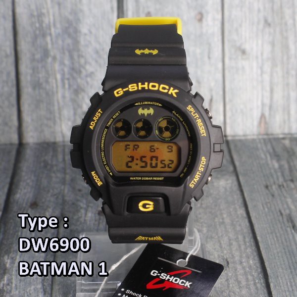 Jual MODEL BARU SPECIAL EDITION ... G-Shock BATMAN CASIO DW6900 Full ...