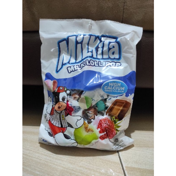 Jual Milkita assorted milk lollipop refill isi 50 pcs rasa mix | Shopee ...