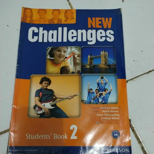 Jual HARGA 1AN ORIGINAL LONGMAN NEW CHALLENGES 2 STUDENTS BOOK | Shopee Indonesia