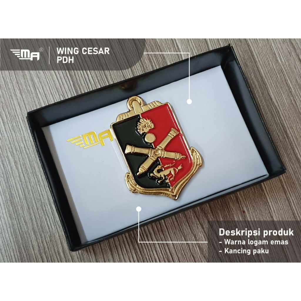 Jual Emblem Wing Cesar PDH TNI Milier | Shopee Indonesia