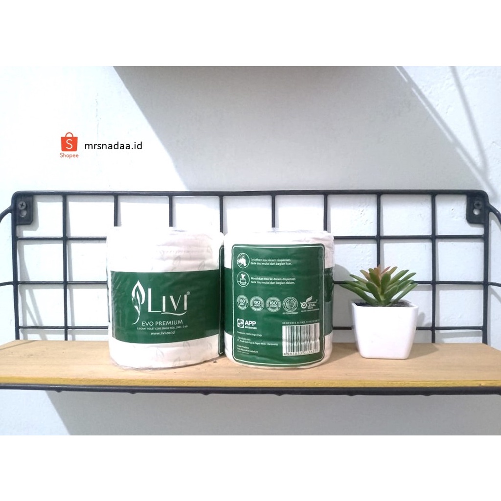 Jual Tissue Livi Toilet Evo Premium Roll 238 Sheets / Tissue Toilet ...