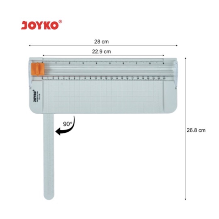 Jual Pemotong Kertas Paper Cutter Joyko Pc 1128 A5 Shopee Indonesia