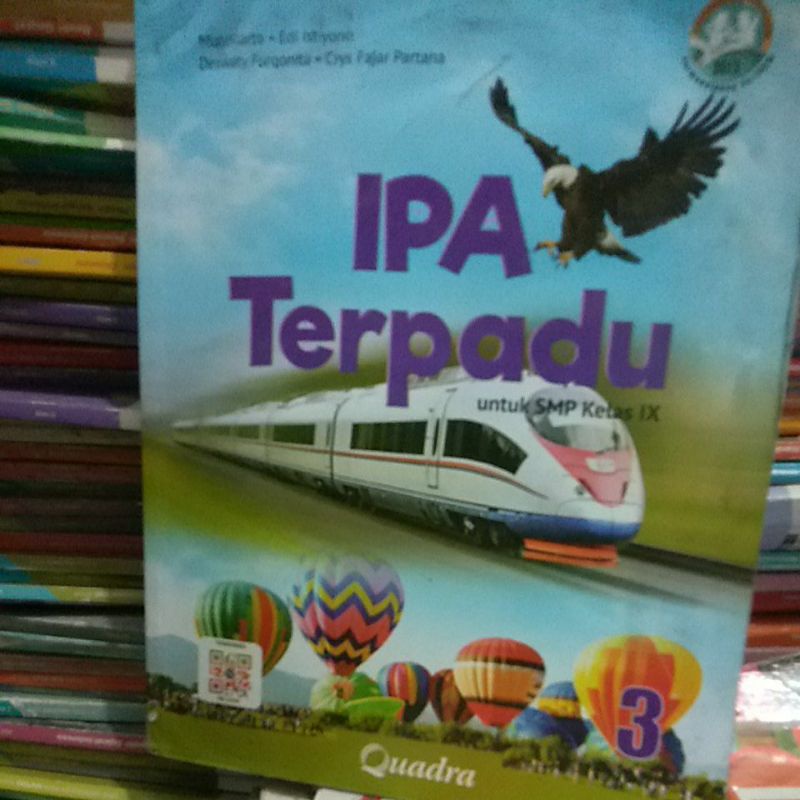 Jual BUKU IPA TERPADU KELAS 9/IX/3 SMP/MTS QUADRA REVISI | Shopee Indonesia