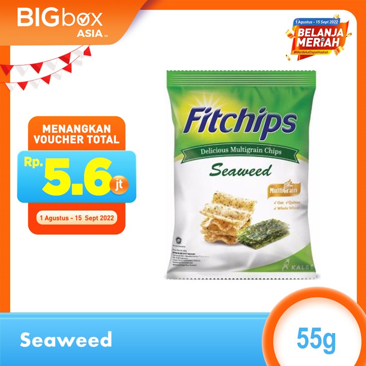 Jual FITCHIPS Seaweed Snack 55 gr | Shopee Indonesia