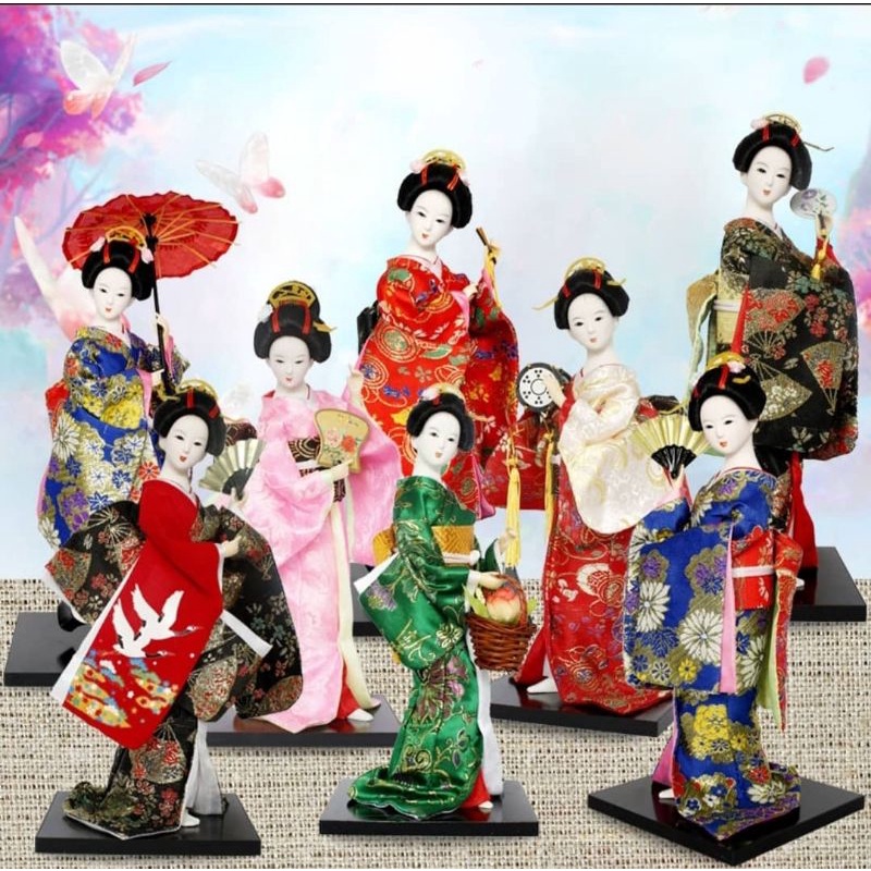 Jual Boneka Jepang/boneka Korea/boneka cina/boneka geisha/boneka oshin ...