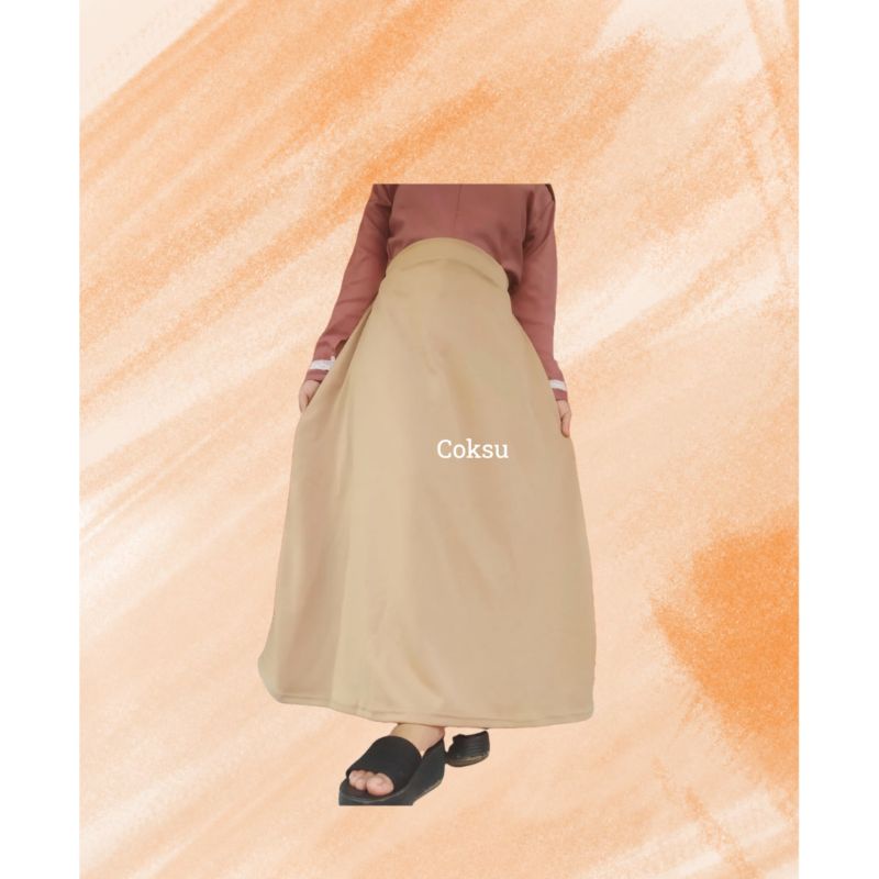 Jual ROK JODA PAYUNG SCUBA JUMBO / ROK WANITA MAYUNG / ROK SCUBA ...