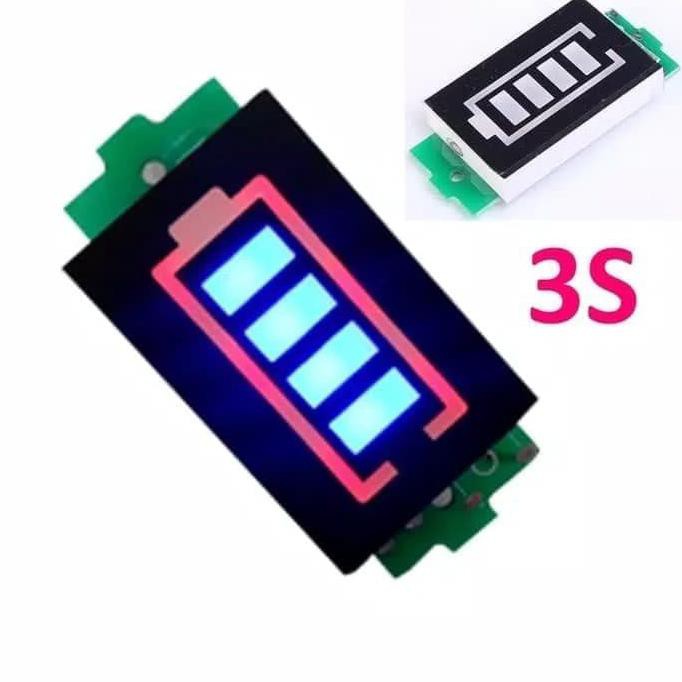 Jual Battery Lithium 3S Display Indikator 12.6V Artec01 | Shopee Indonesia