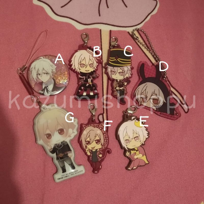 Jual idolish7 kujo tenn trigger acrylic keychain rubber keychain ori ...