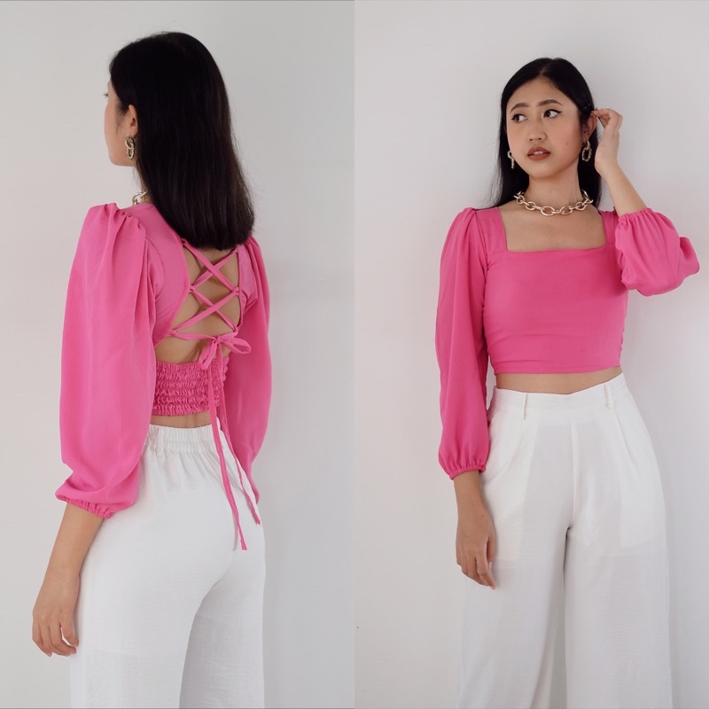Jual Paola Backless Top | Shopee Indonesia