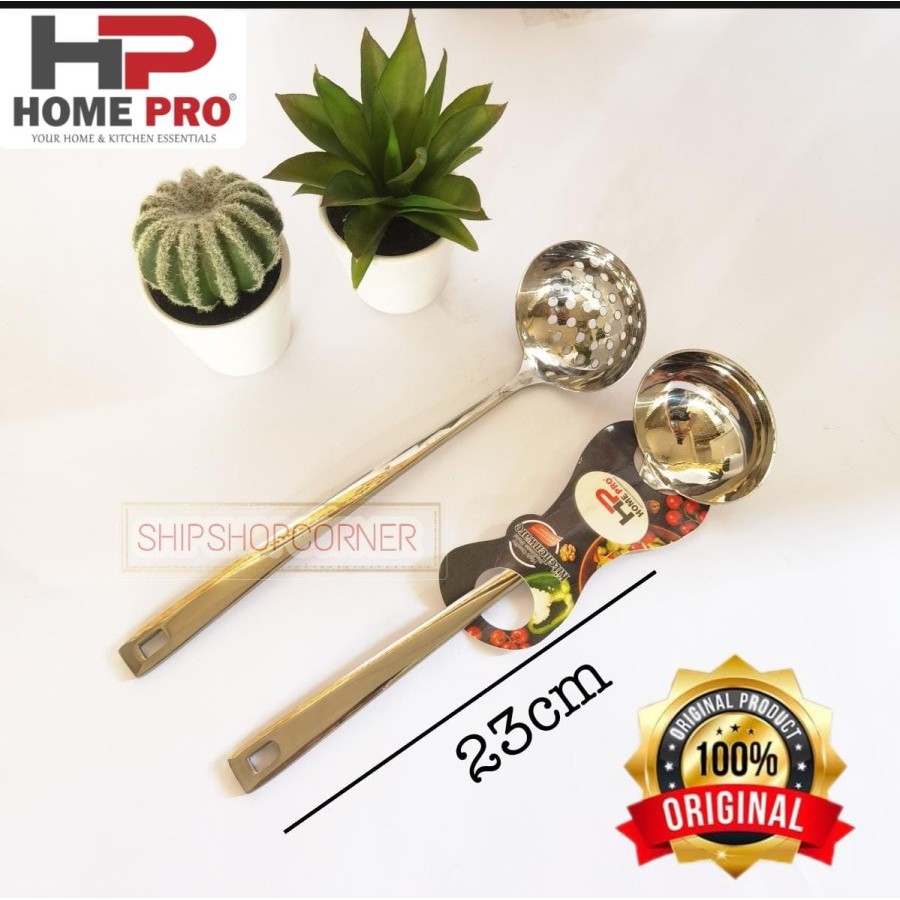 Jual sendok sayur / sendok kuah stainless tebal Home Pro / irus - Kode ...