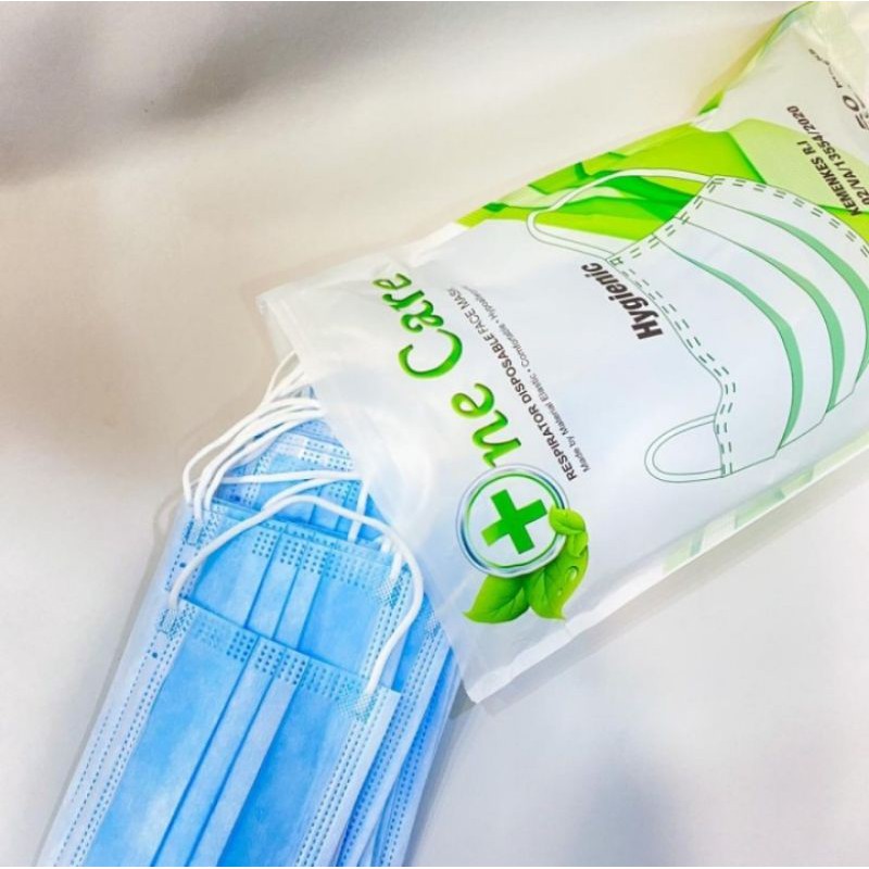 Jual Masker 3ply OneCare Hygienic isi 50pcs Kemasan Sachet | Shopee ...