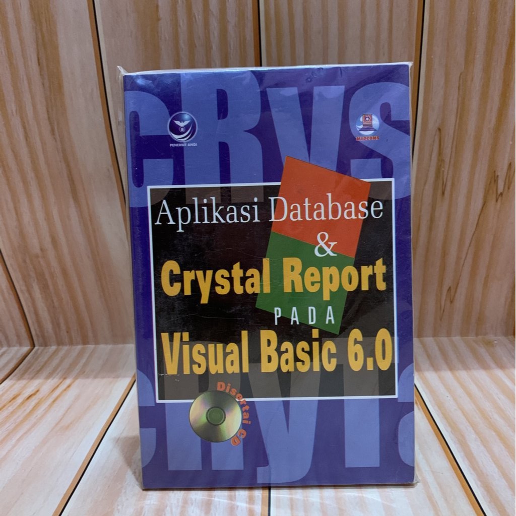Jual BUKU APLIKASI DATABASE & CRYSTAL REPORT PADA VISUAL BASIC 6.0 / MADCOMS / ANDI | Shopee ...