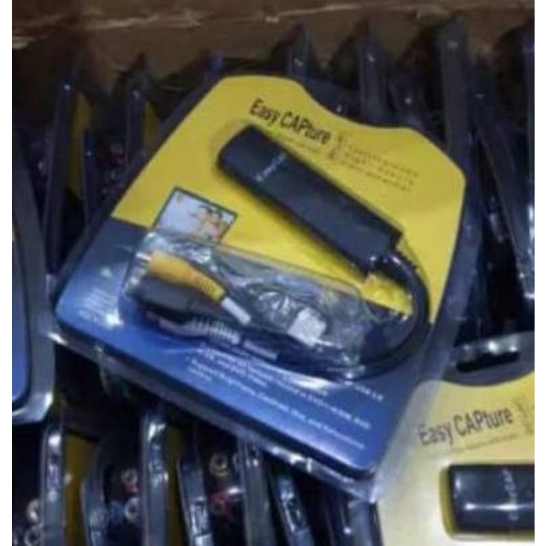 Jual Usb video capture 1 channer berkualitas easycap easy capture | Shopee Indonesia