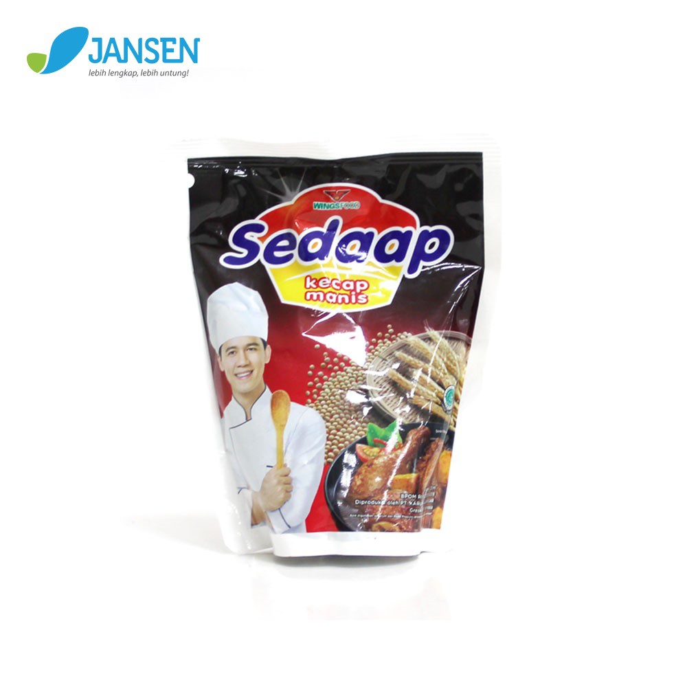 Jual Kecap Sedaap - Kecap Manis Refill (1 Pouch x 225 ml) | Shopee ...
