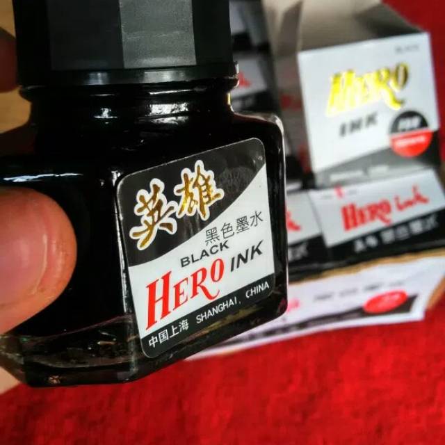 Jual tinta hero racik isi ulang pena / hero ink | Shopee Indonesia