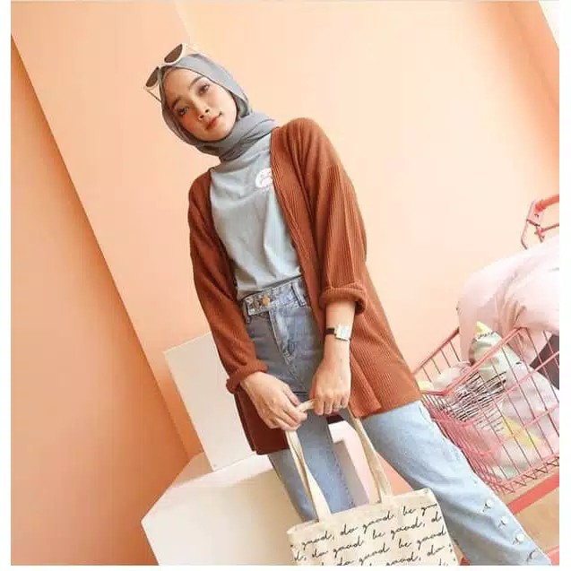 Jual oversize kardy/sweater basic rajut/sweater murah berkualitas | Shopee Indonesia