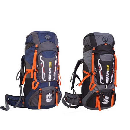 Jual tas mendaki gunung Zarventure Merapi 60+5 liter carrier karier tas ...
