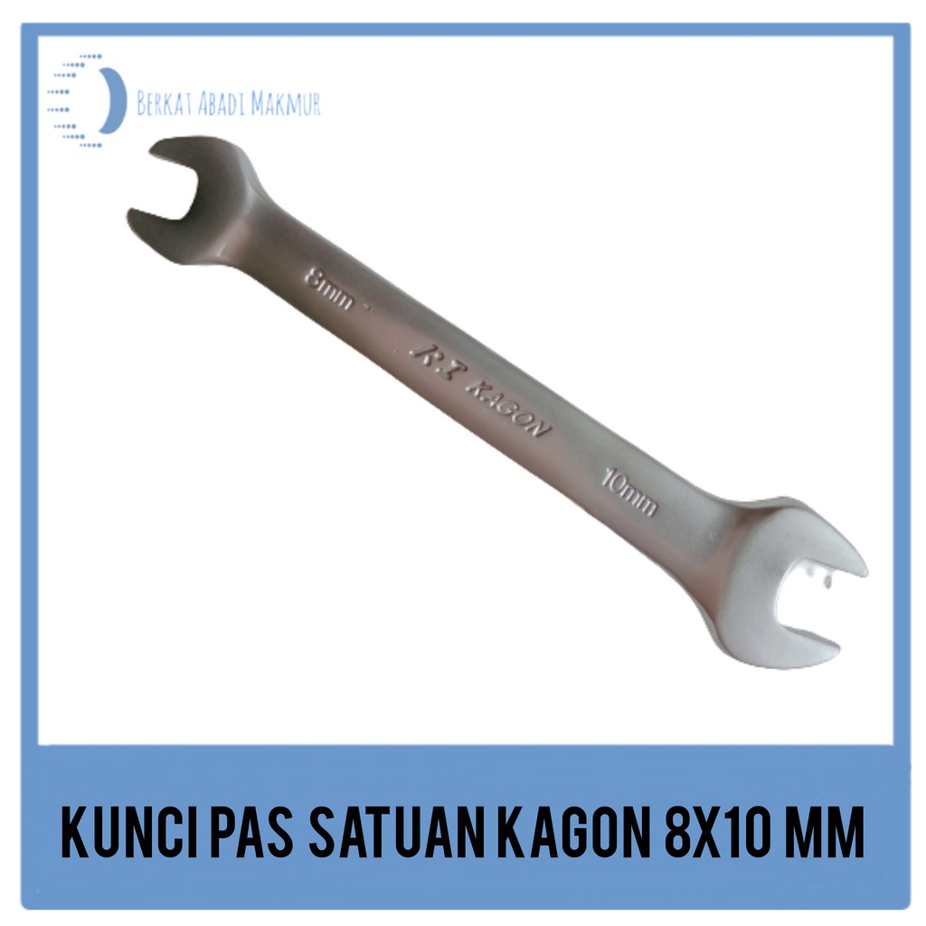 Jual Kagon Kunci Pas Satuan Eceran Ukuran 8x10mm | Shopee Indonesia