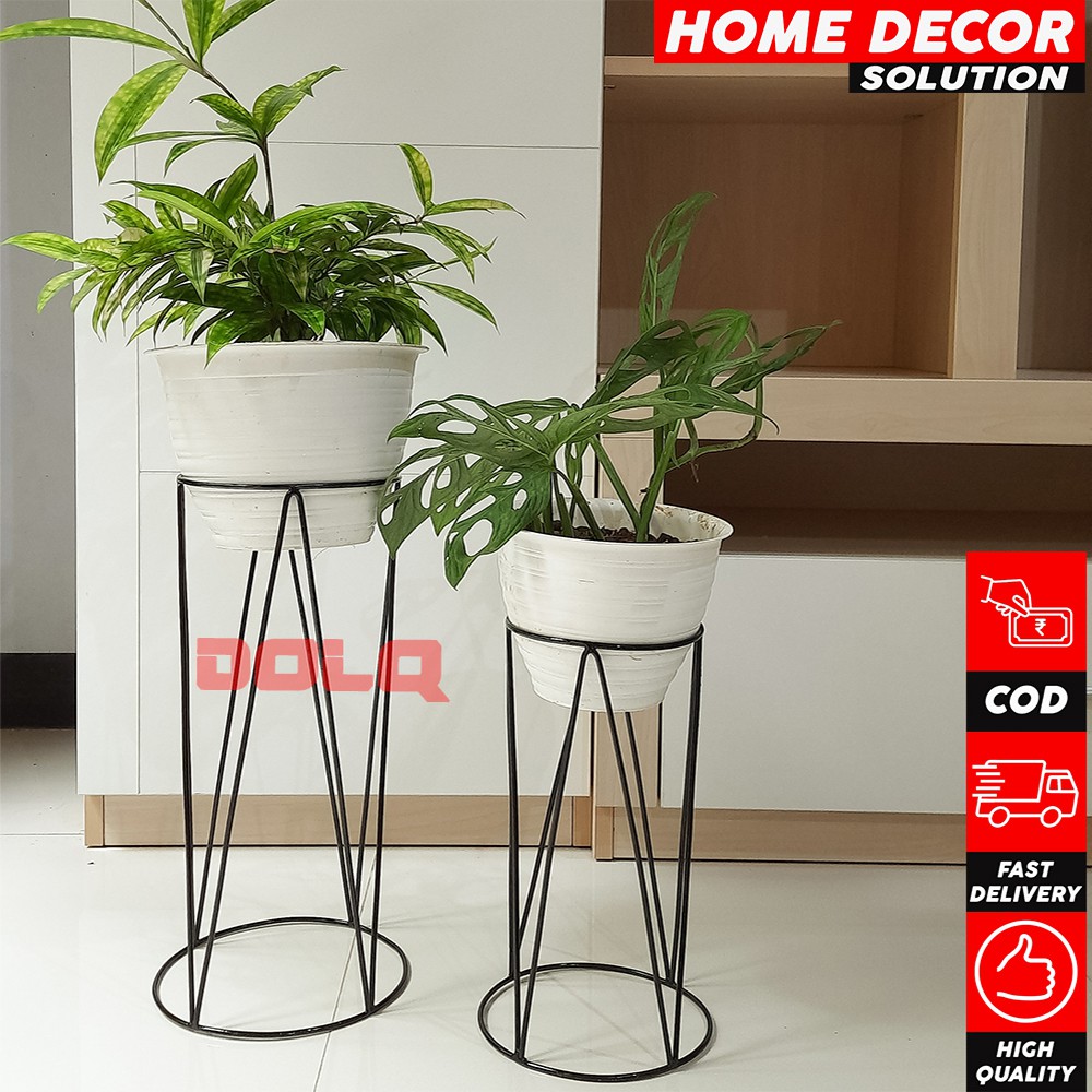 Jual Standing Pot Bunga Pot Minimalis Vintage Standing Planter Dekorasi Tanaman Hias Terbaru [SP ...