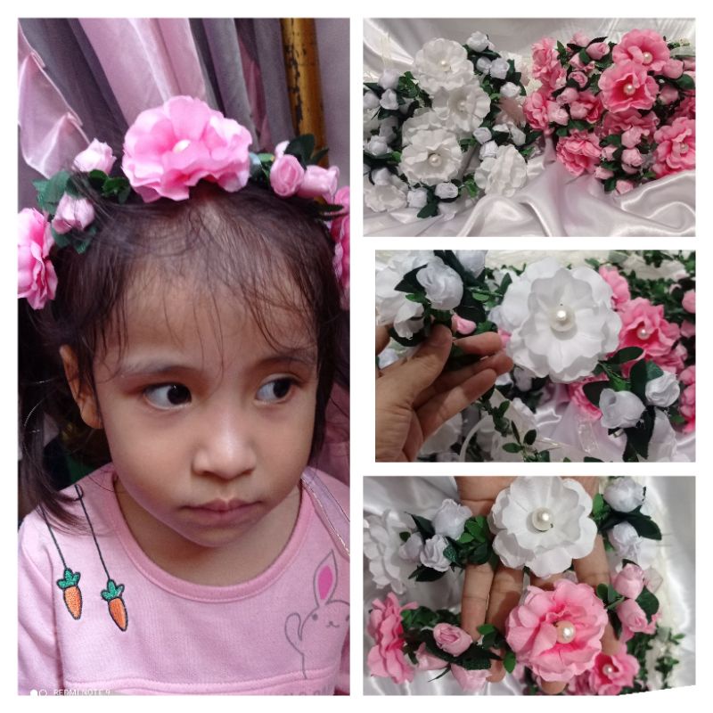 Jual BANDO BUNGA MAWAR KUNCUP MAHKOTA BUNGA ANAK DAN DEWASA FLOWER ...