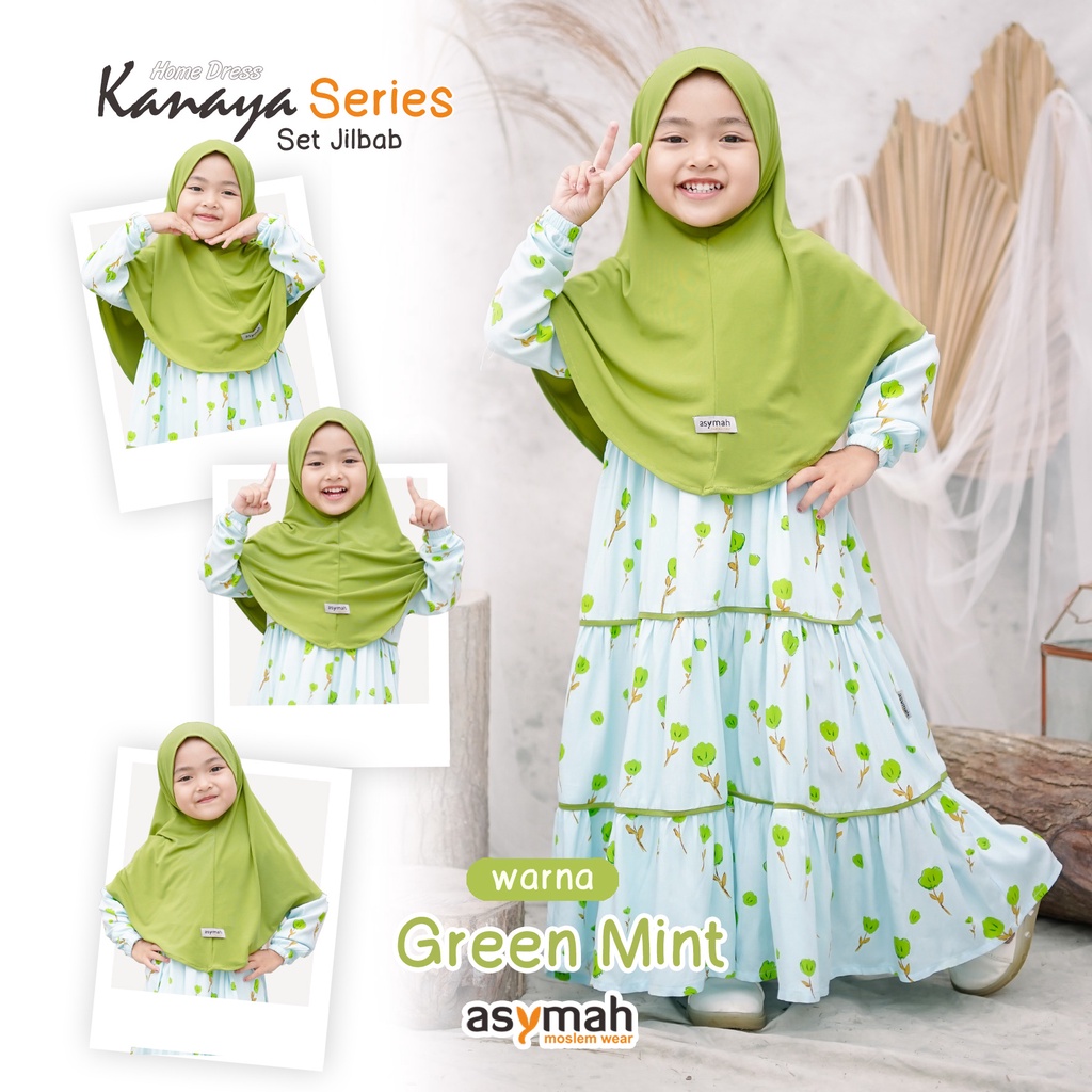 Jual 𝐀𝐒𝐘𝐌𝐀𝐇 - GAMIS ANAK PEREMPUAN RAYON HALUS ORIGINAL KANAYA SERIES ...