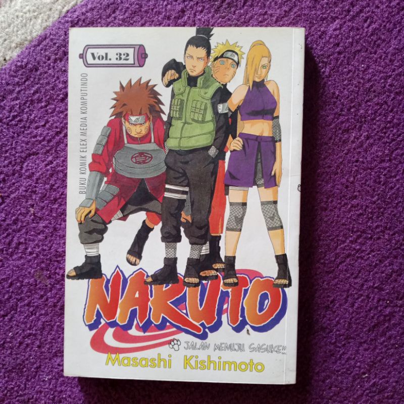 Jual Komik Naruto Vol 32 by Masashi Kishimoto | Shopee Indonesia