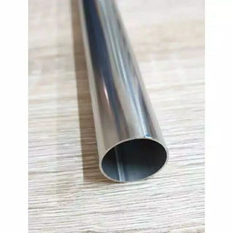 Jual Pipa Bulat Stainless Mirror OD 25 mm 1 Inch Tebal 1 mm Panjang 150 ...
