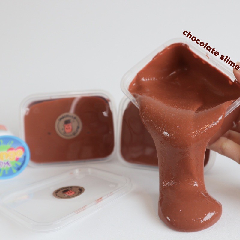Jual Chocolate Slime by Bingo Slime 200cc | Shopee Indonesia