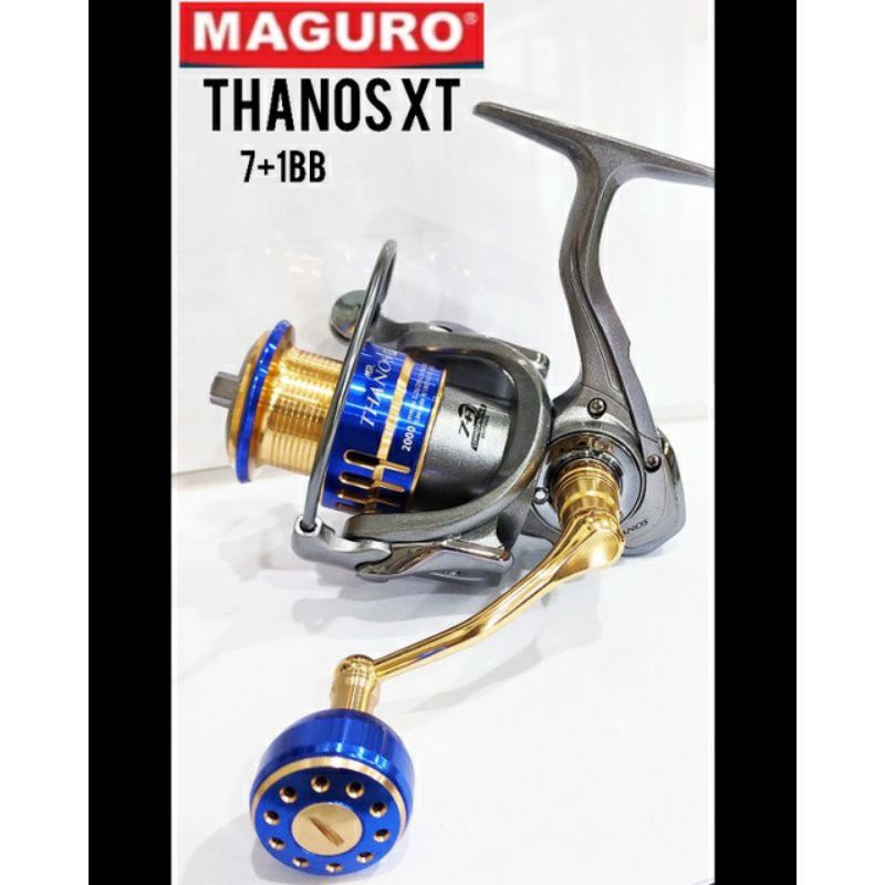 Jual Reel Maguro Thanos XT 1000 - 2000 - 3000 - 4000 - 5000 - 6000 - 8000 Power Handle | Shopee ...