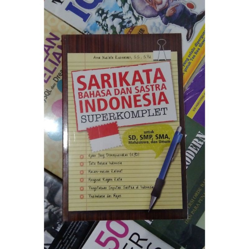 Jual Sarikata Bahasa dan Sastra Indonesia Superkomplet | Shopee Indonesia