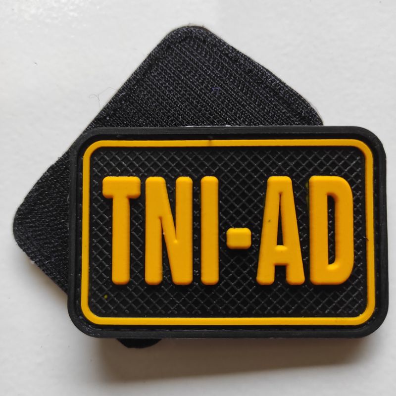 Jual patch rubber tni ad tulisan lis kuning/patch rubber logo tni ... Jual patch rubber tni ad tulisan lis kuning/patch rubber logo tni ...