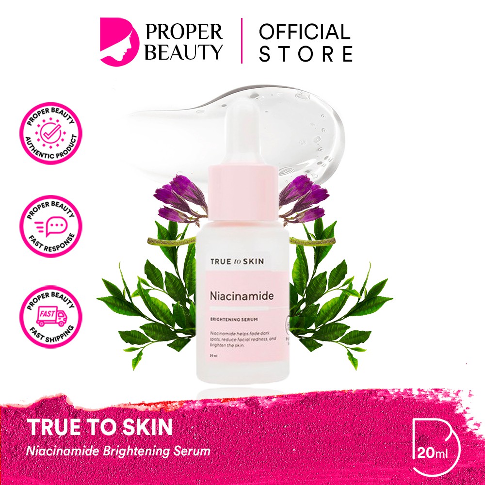 Jual TRUE TO SKIN Niacinamide Brightening Serum Indonesia / Hyaluronic ...