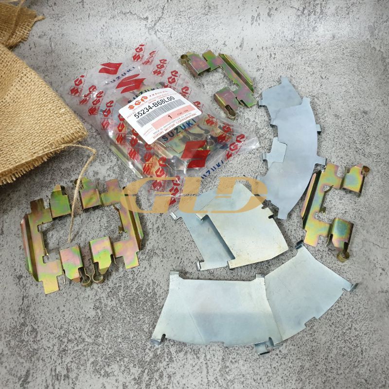 Jual BRAKE PAD SPRING - PLAT KUKU KAMPAS REM DEPAN ERTIGA | Shopee ...