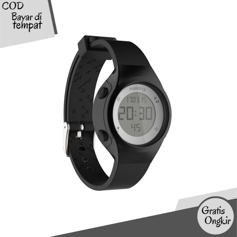 Jual Decathlon Kalenji Watch W500S Swip Black - 8384000 TN2 | Shopee ...