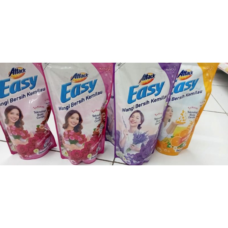 Jual Attack Easy detergent cair 750ml | Shopee Indonesia