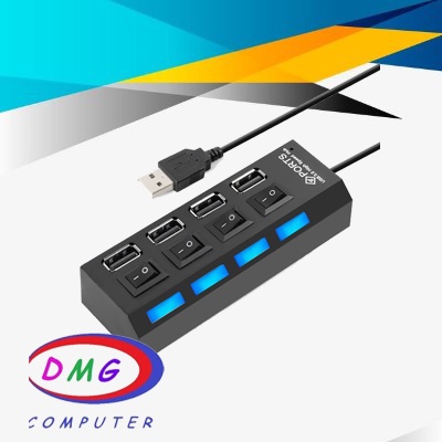 Jual USB Hub 4 Port Output On Off Saklar Lampu USB 2.0 New | Shopee Indonesia