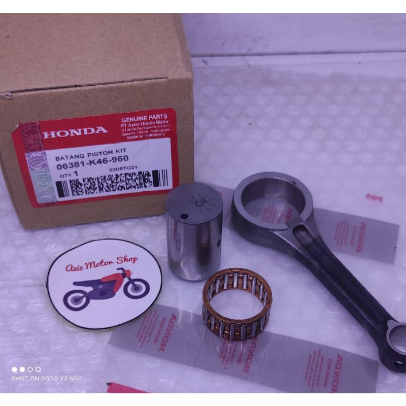 Jual STANG SEHER BATANG PISTON HONDA BEAT FI SCOOPY FI SPACY KODE KZL ...
