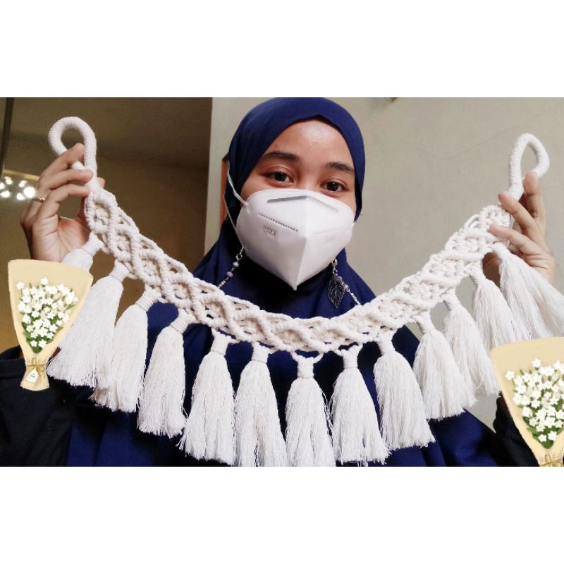 Jual TALI GORDEN MACRAME RUMBAI SISIR HARGA PER PC | Shopee Indonesia