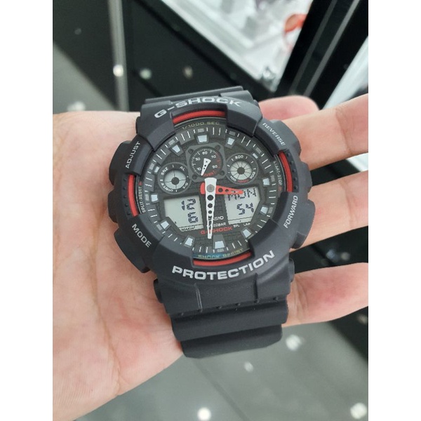 Jual Jam Tangan Pria Casio G-Shock GA-100-1A4DR Original Garansi Resmi ...