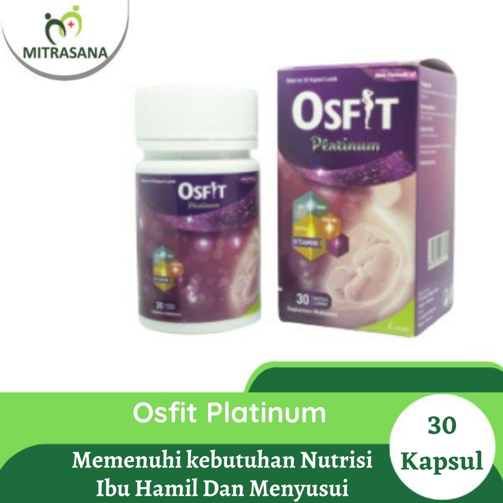 Jual Osfit Platinum - Suplementasi Multivitamin dan Mineral Selama Masa ...