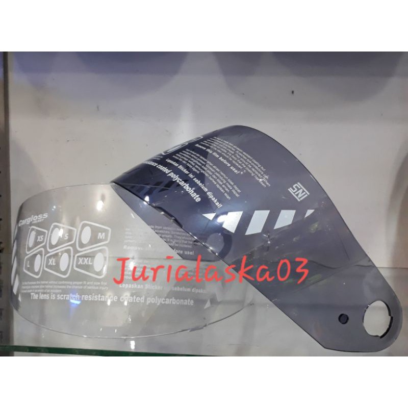 Jual KACA HELM HADIAH MOTOR VIXION/BISON-FULL FACE | VISOR HELM ...