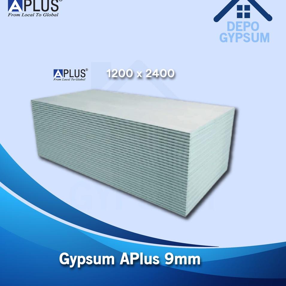 Jual Oke Price.. Papan Gypsum Aplus 09mm 1200x2400 | Papan Gipsum Aplus ...